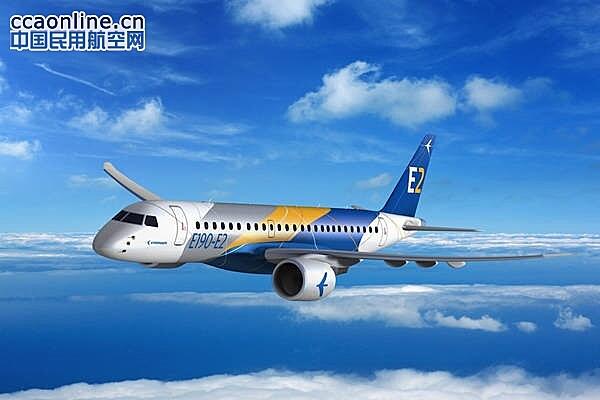 普惠为巴航工业E190-E2飞机提供PW1900G发动机 - 中国民用航空网