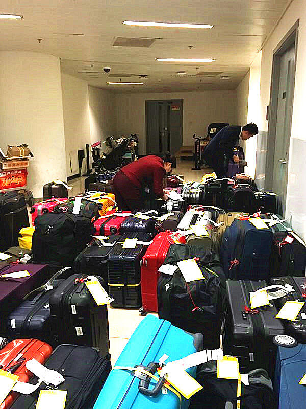 让旅客满意，让行李回家—CA982航班行李服务中心春运保障侧记 - 民用航空网