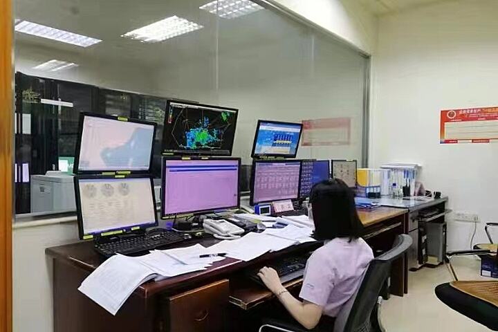 湛江空管站气象台积极应对台风 圆规” 中国民用航空网