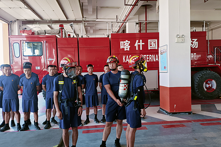 喀什机场与喀什市消防特勤队开展交流学习活动 民用航空网