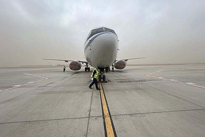 哈密机场积极应对大风沙尘天气 民用航空网