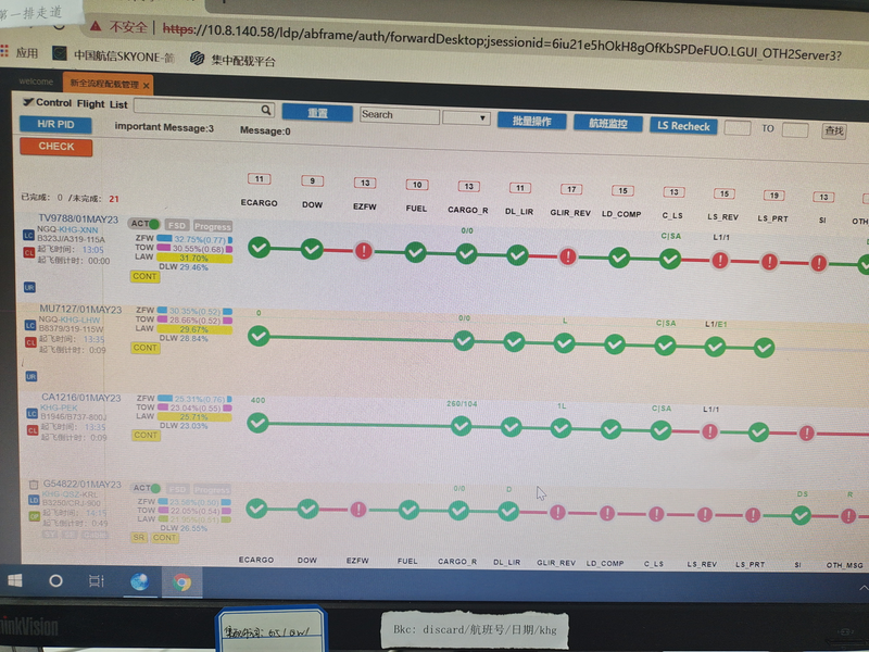 喀什机场开展配载eTerm系统转为LDP系统风险讨论会 - 中国民用航空网